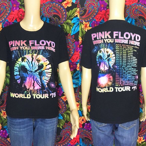 Pink Floyd | Tops | Womens Pink Floyd Shirt Womens Medium Psychedelic ...